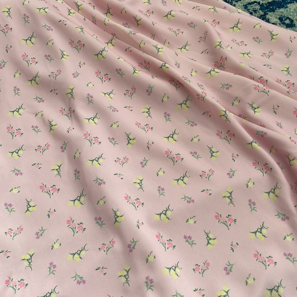 House of CB | Dresses | House Of Cb Elodie Pink Floral Gown Xs Nwot ...